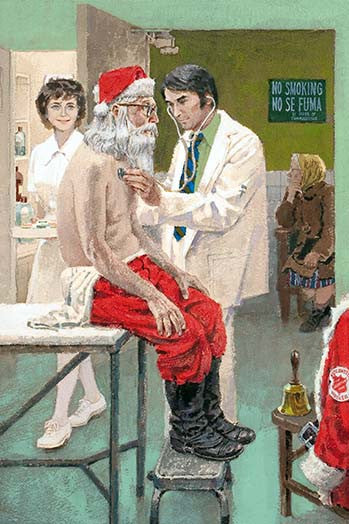 Santa Claus in the Doctor's Office – The Pierce Archive