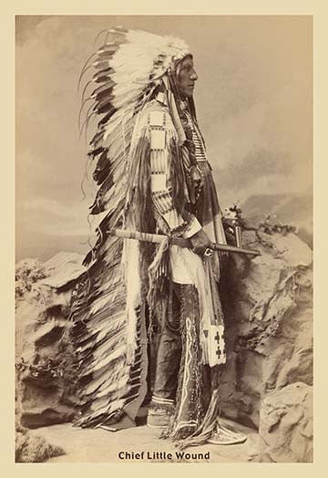 Chief Little Wound – The Pierce Archive