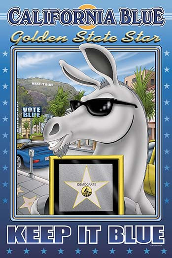 California Blue - Golden State Star – The Pierce Archive