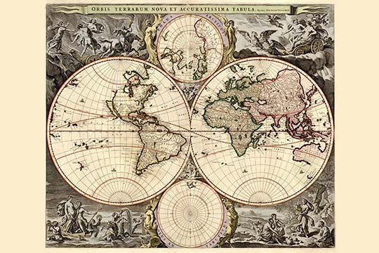 World Map – The Pierce Archive