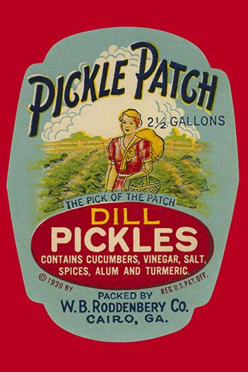 Pickle Patch Dill Pickles – The Pierce Archive