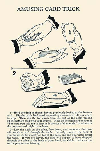 Amusing Card Trick – The Pierce Archive